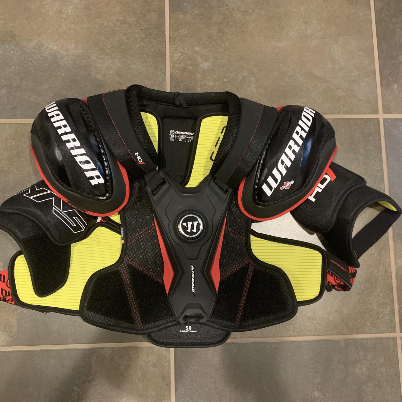 Senior Extra Large Warrior Dynasty HD1 Pro Stock Shoulder Pads ...