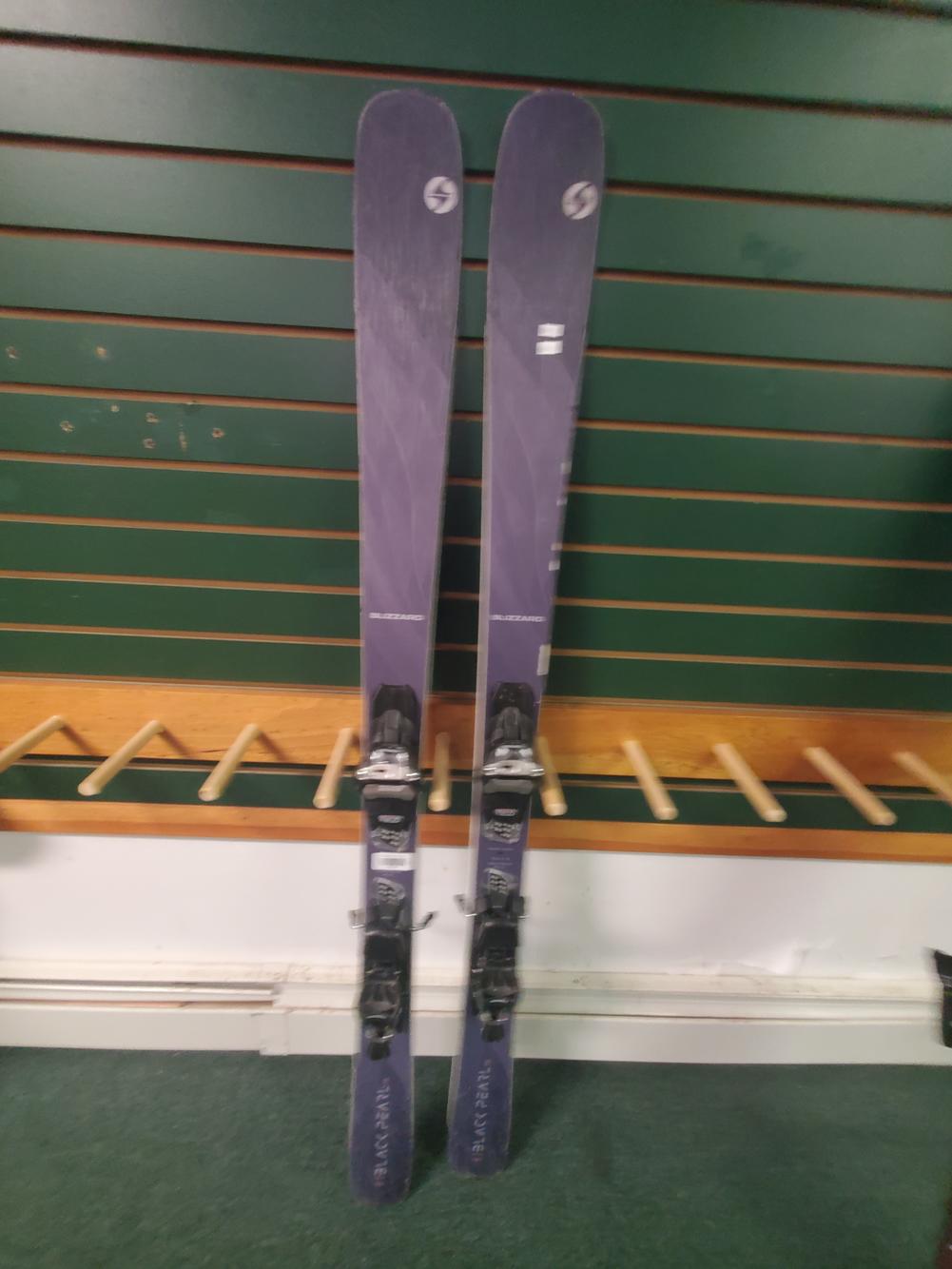 Used Women's 2019 Blizzard All Mountain Black Pearl 78 Skis With ...