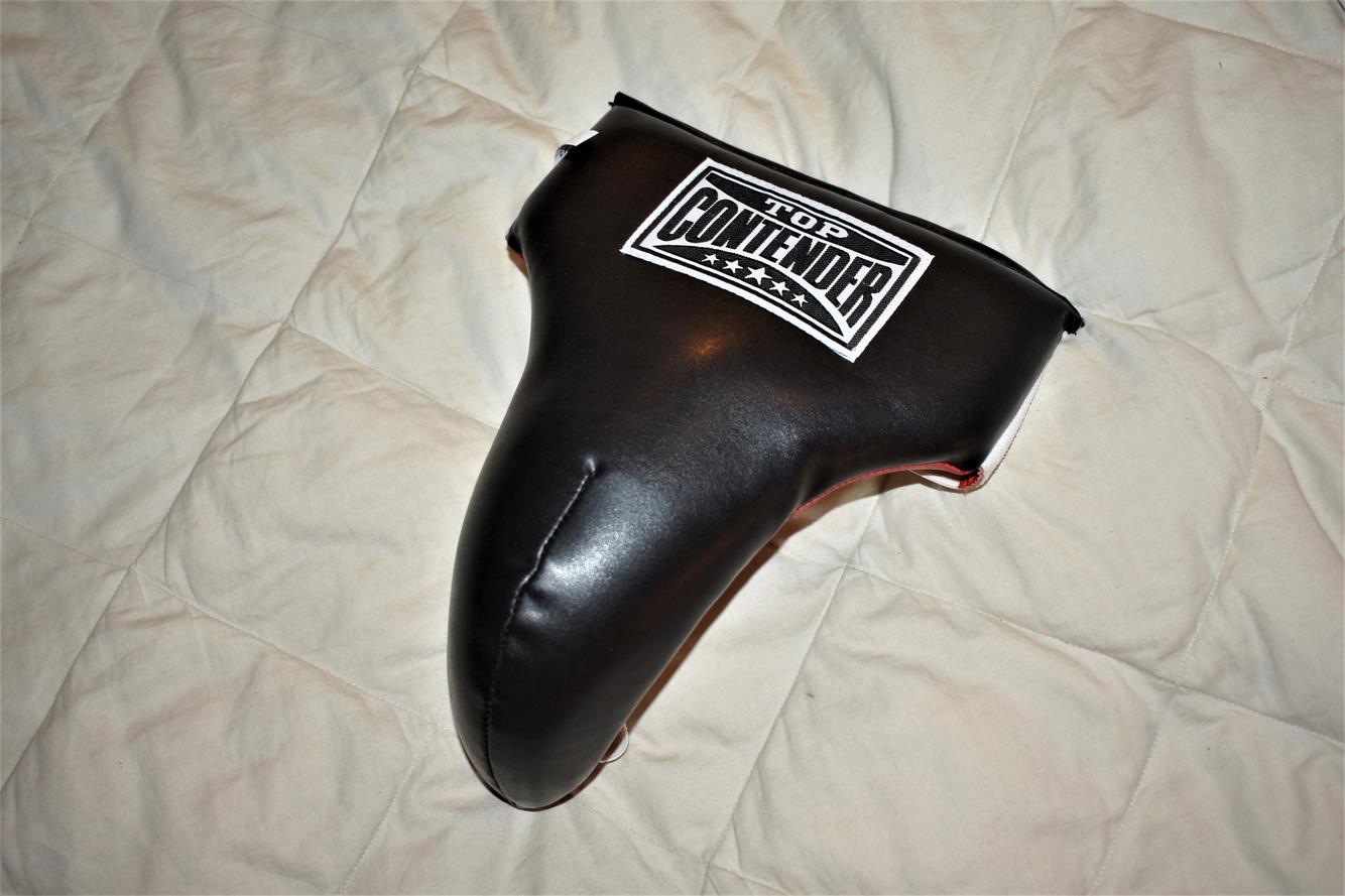 Top Contender Groin And Abdominal Boxing Protector / Jock Cup, Black ...