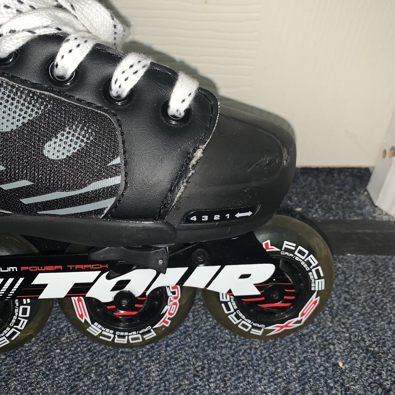 Tour FB 225 Roller Inline Hockey Skates Junior 1-4 Used | SidelineSwap