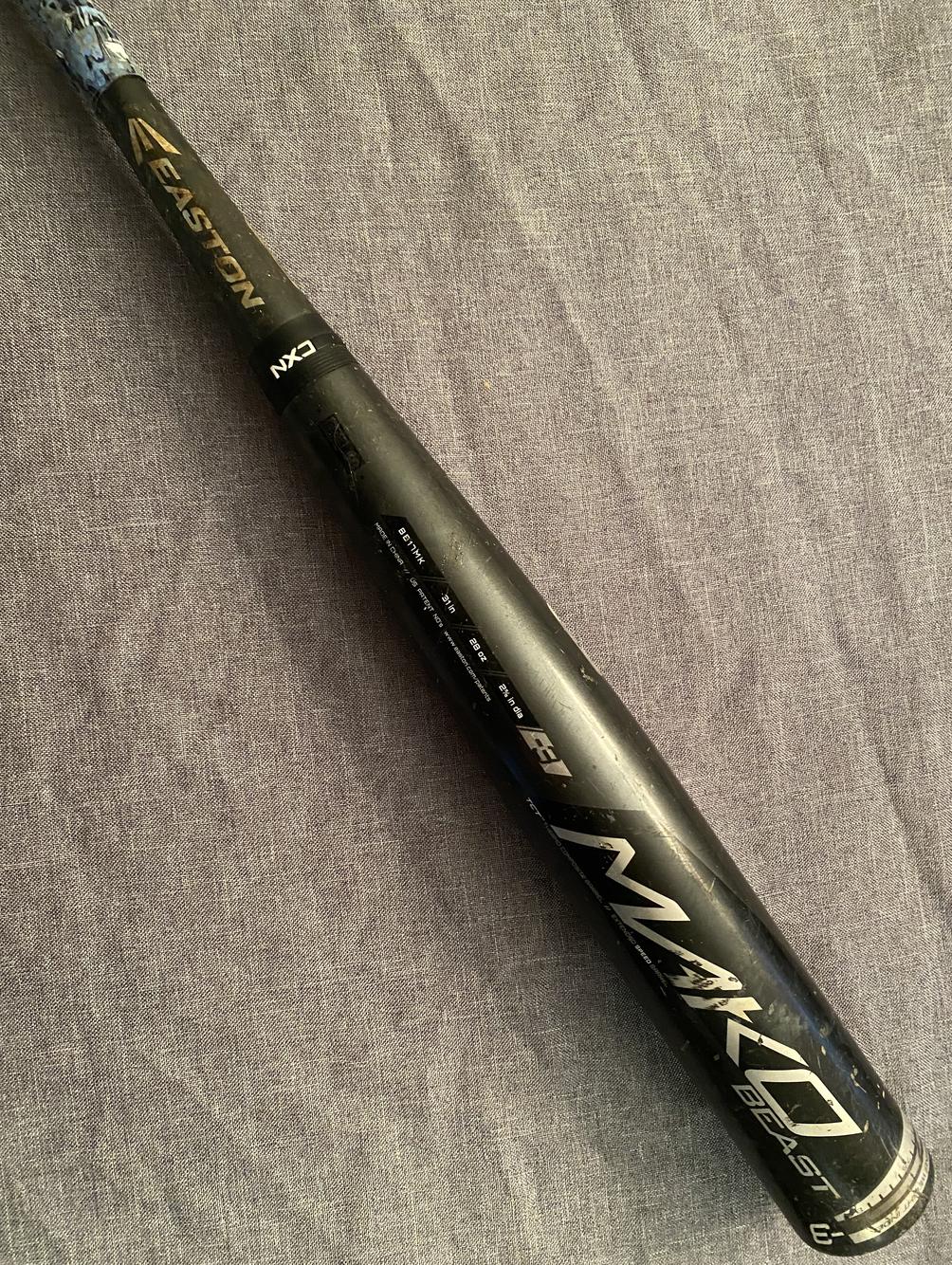 Used Easton Mako Beast Bat 31" -3 | SidelineSwap