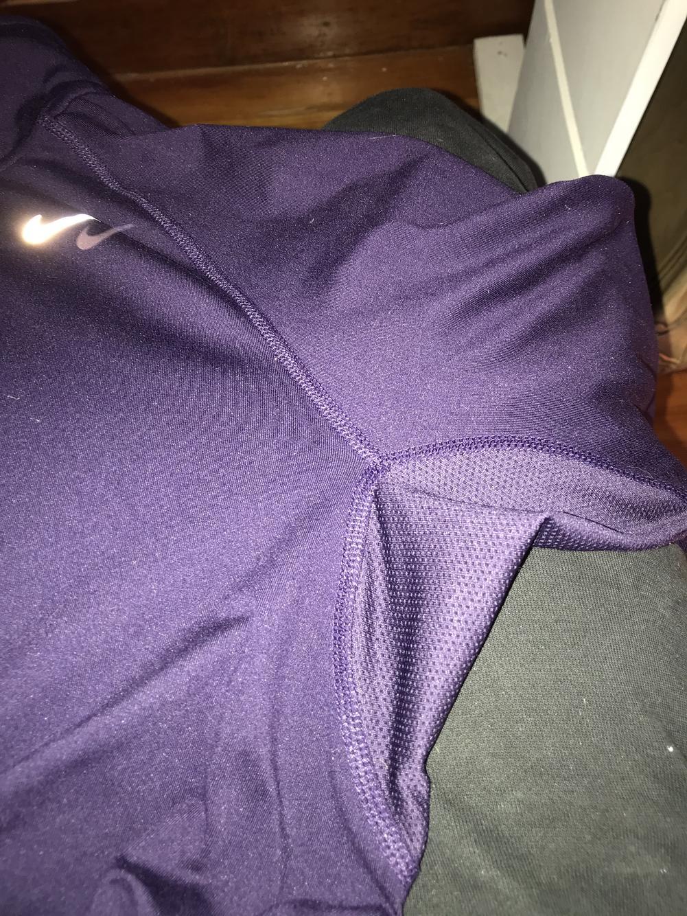 Purple Nike Compression Running Jacket | SidelineSwap