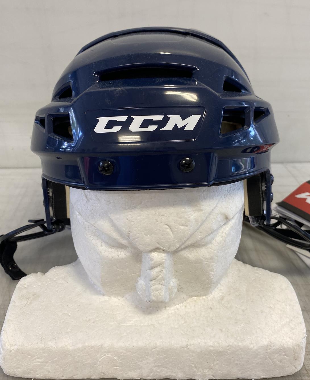 NEW! CCM Vector V08 Pro Stock Hockey Helmet Navy Blue 8301 | SidelineSwap