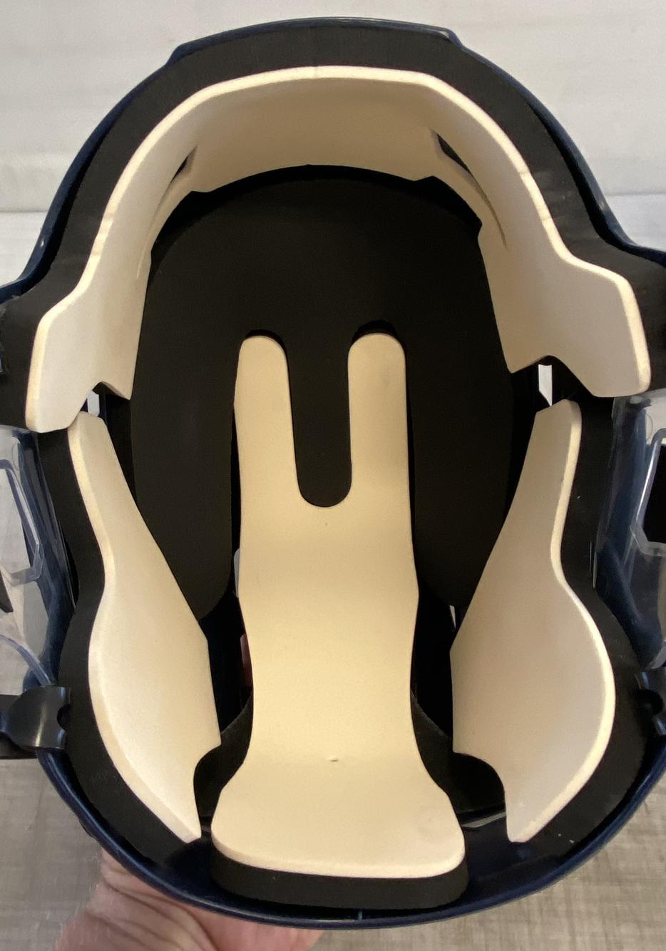 NEW! CCM Vector V08 Pro Stock Hockey Helmet Navy Blue 8301 | SidelineSwap