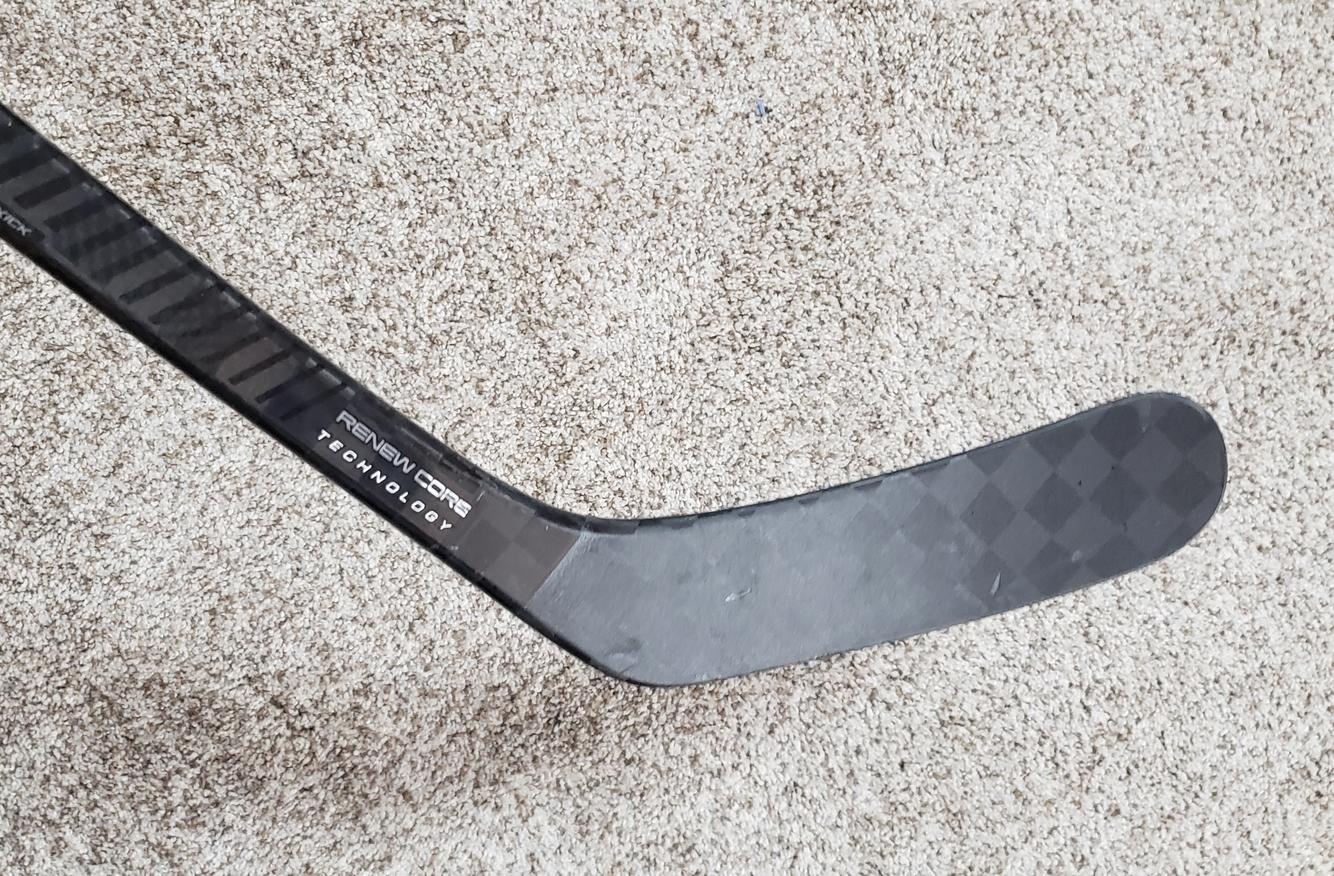 Bauer 2S Pro Stick with Custom Orange paint P92M Curve 87 Flex LH ...