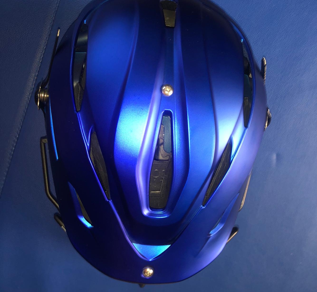 STX Rival Helmet S/M Royal Blue Adult Player's Lax Lacrosse New Black ...