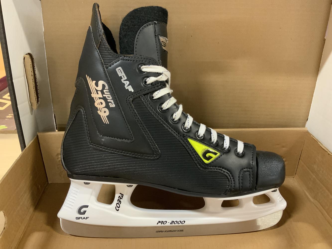 New Senior Graf Supra 709 Hockey Skates Narrow Width Size 12 | SidelineSwap