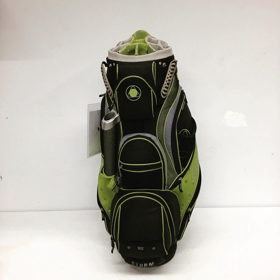 Used Datrek Green Cart Bag Golf Cart Bags | SidelineSwap