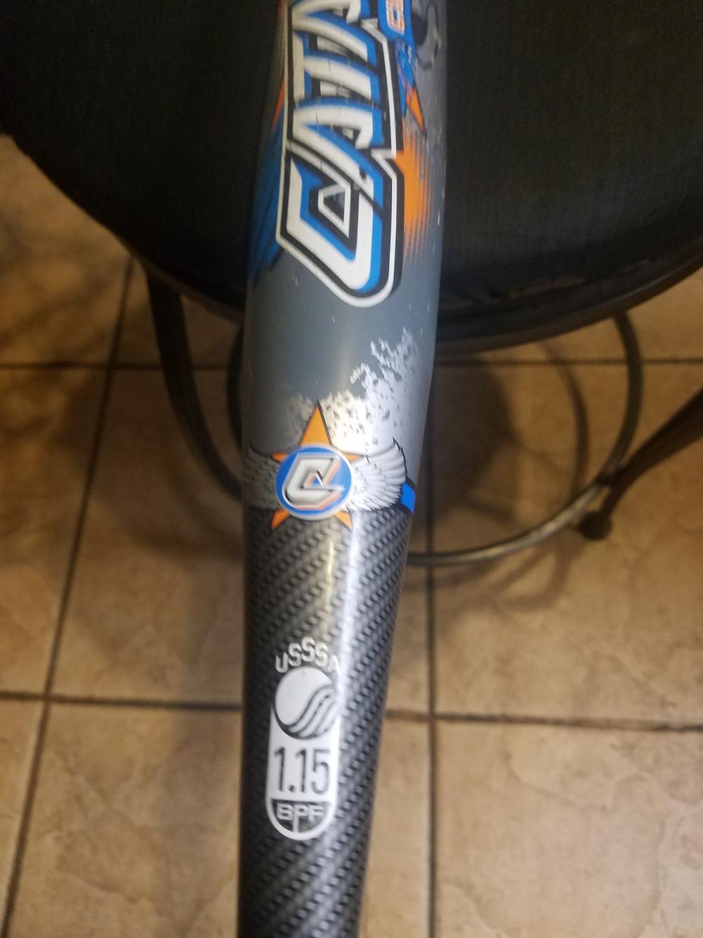 2012 TPX CATALYST C1C COMPOSITE 30IN 18OZ USSSA CERT BAT | SidelineSwap