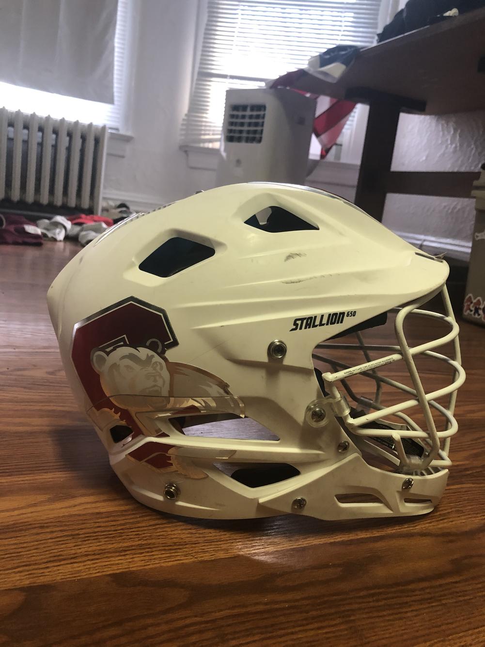 Cornell Team Issued STX Stallion Helmet | SidelineSwap