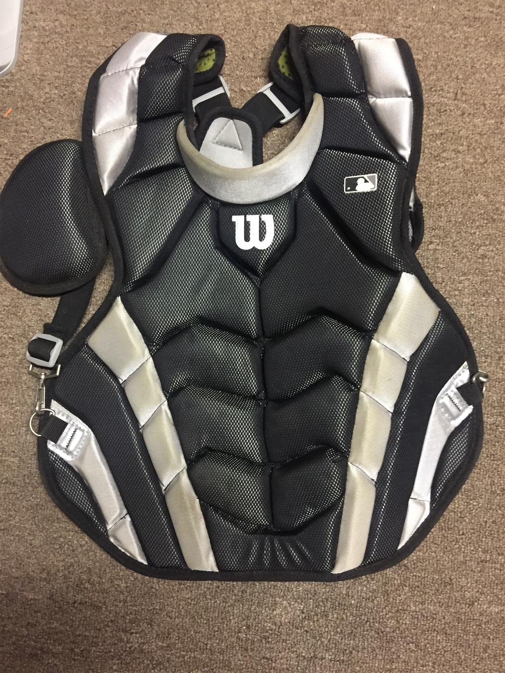 Black Adult Wilson Catcher's Chest Protector | SidelineSwap