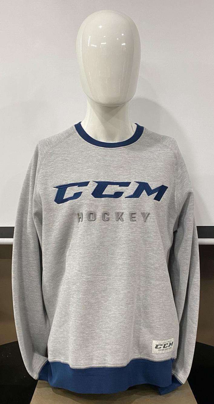 Gray/Blue, Grand Rapids Griffins Unisex New Adult CCM Pullover M/L/XL ...