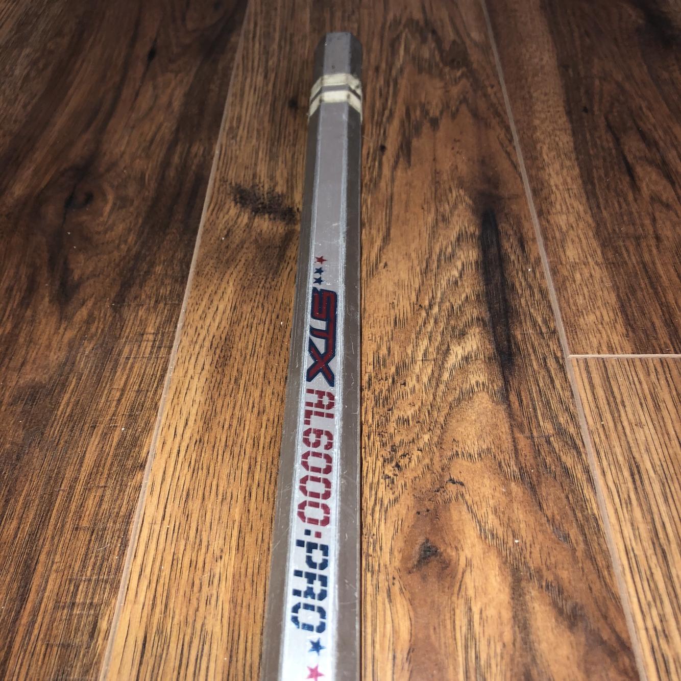 2 Used STX AL 6000 Pro Shafts Silver & Blue | SidelineSwap
