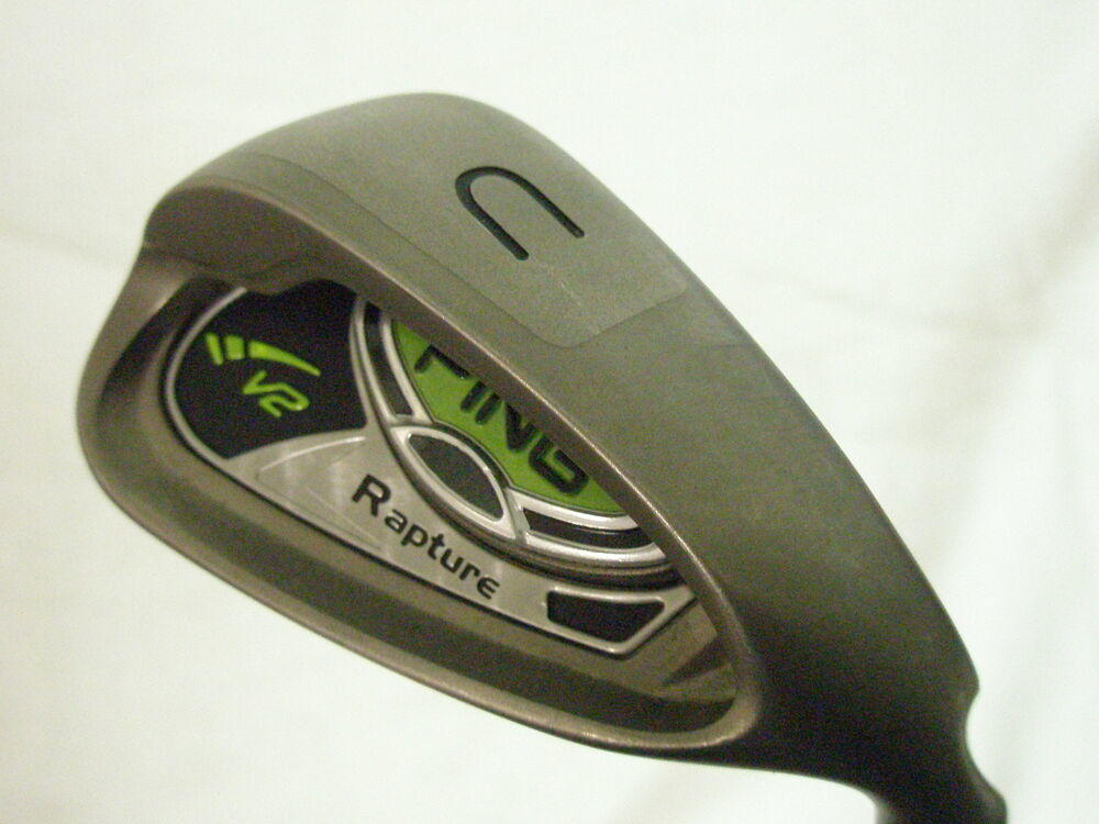 Ping Rapture V2 Gap Wedge White Dot (Steel AWT Stiff) GW UW Golf Club ...