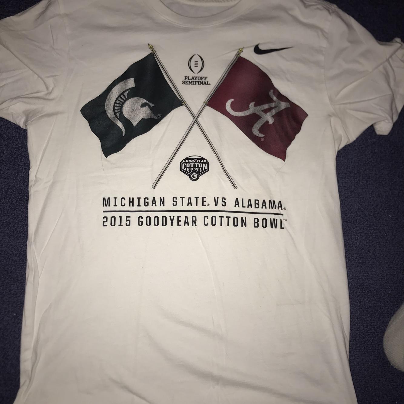 Alabama Michigan State 2015 CFB shirt | SidelineSwap