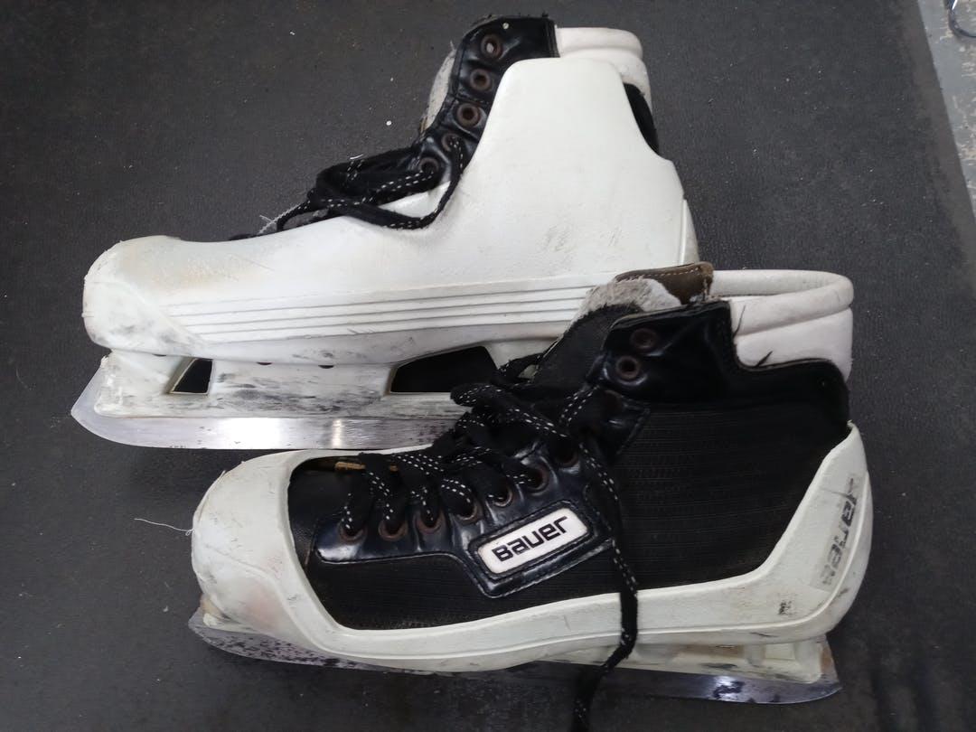 Used Bauer Goalie Skates Senior 9 Ice Skates Goalie Skates | SidelineSwap