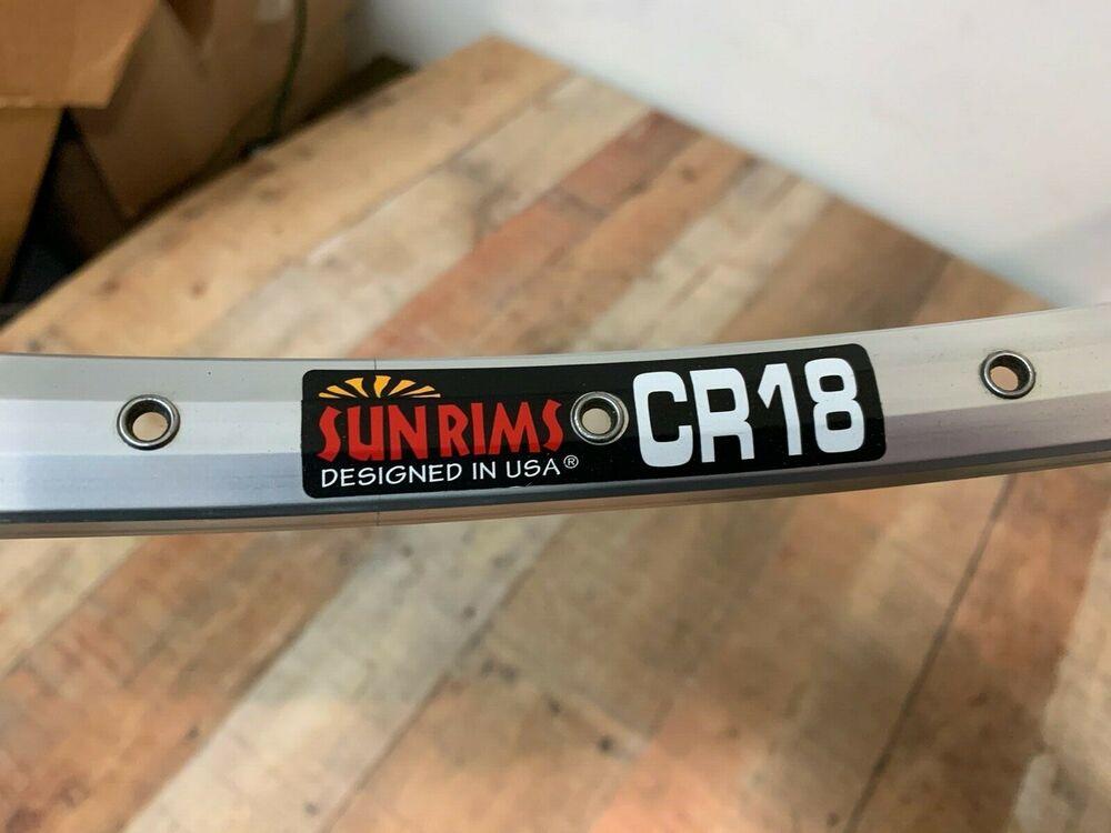 Sun Rims Open Rim CR18 700c 622 32 Holes Silver New with Tag | SidelineSwap