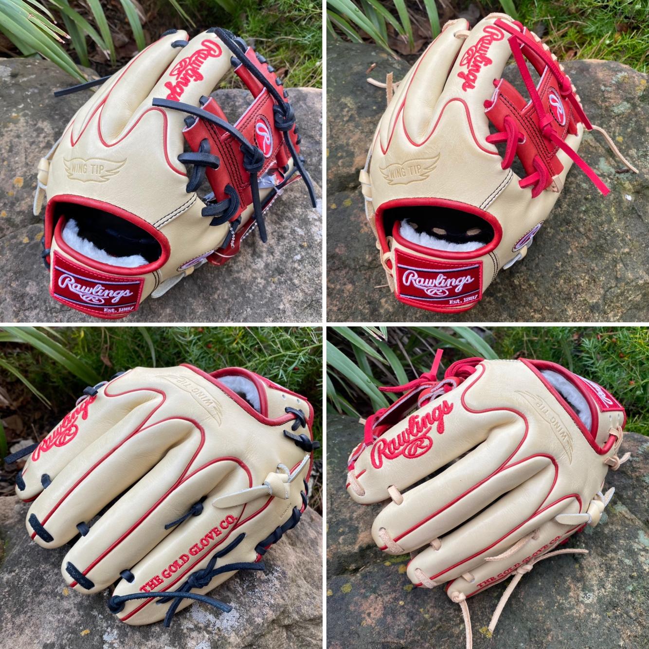 New Rawlings Pro Preferred 11.5" Wing Tip Baseball Glove - PROS204 ...