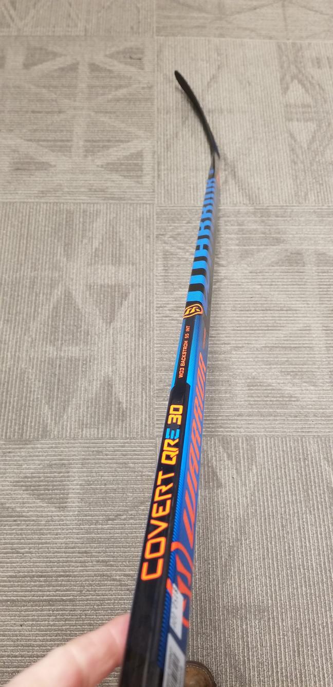 New intermediate Warrior QRE30 Right Hand Hockey Stick W03 Backstrom ...