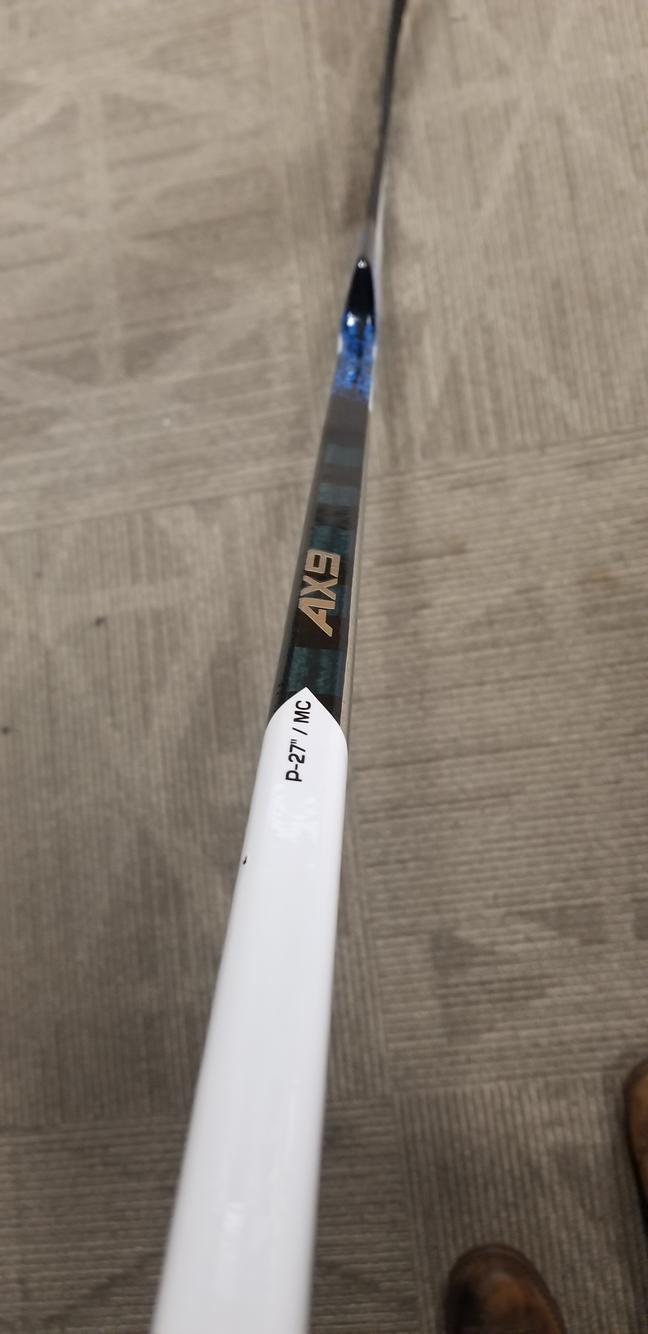New Senior True Regular AX9 Goalie Stick 27" Paddle MC Curve | SidelineSwap