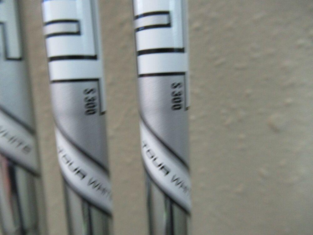 TRUE TEMPER AMT TOUR WHITE S300 34.50" - 38" 8 Pcs SHAFT PULLS .355T ...