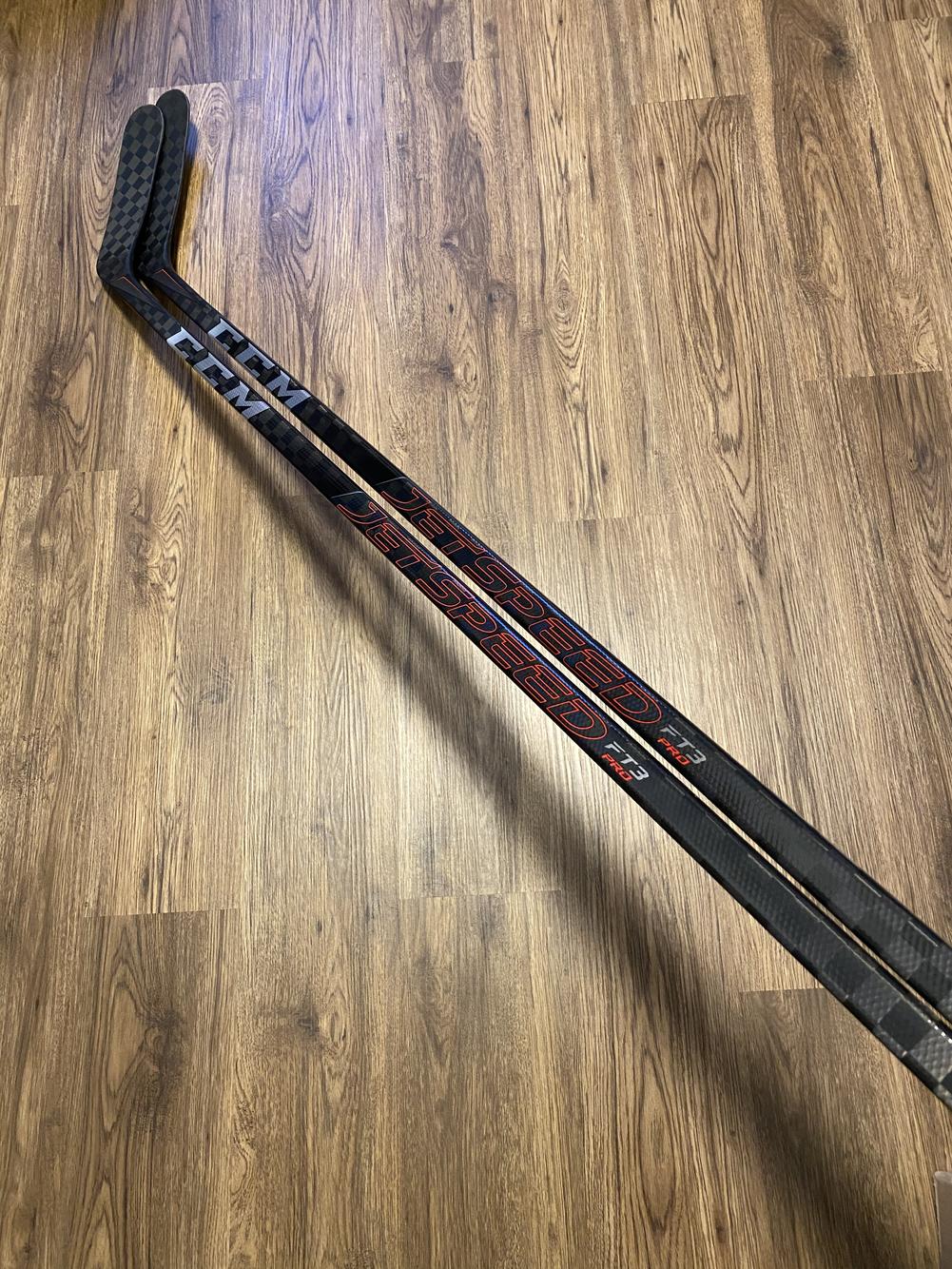 2 pack - CCM Jetspeed FT3 Pro RH 80 flex P90M | SidelineSwap