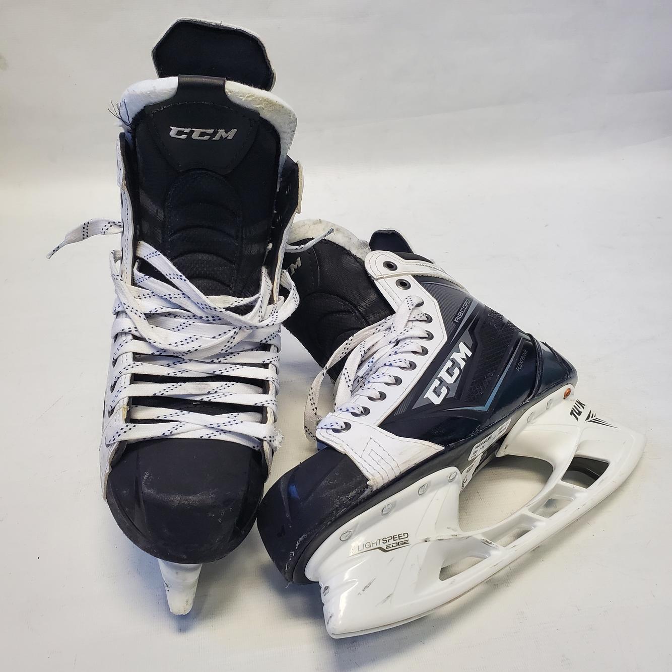Used Pro Stock CCM Ribcor 80K Skates - 9.75D - Hagelin - Washington ...
