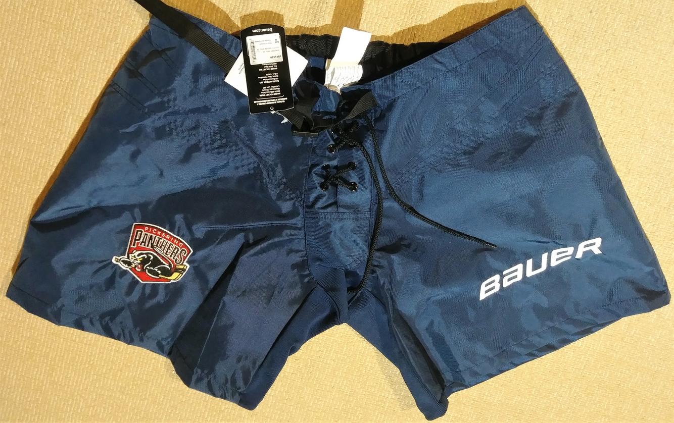 BAUER Senior Goalie Pant Shell - Size Medium - NAVY - New | SidelineSwap