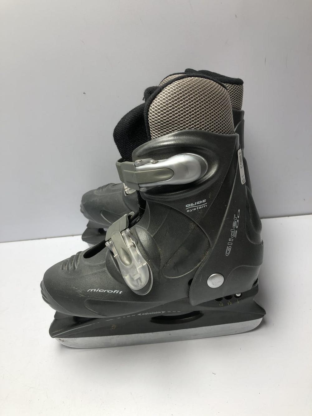 Used Glided Adjustable Ice Skates Soft Boot Skates | SidelineSwap