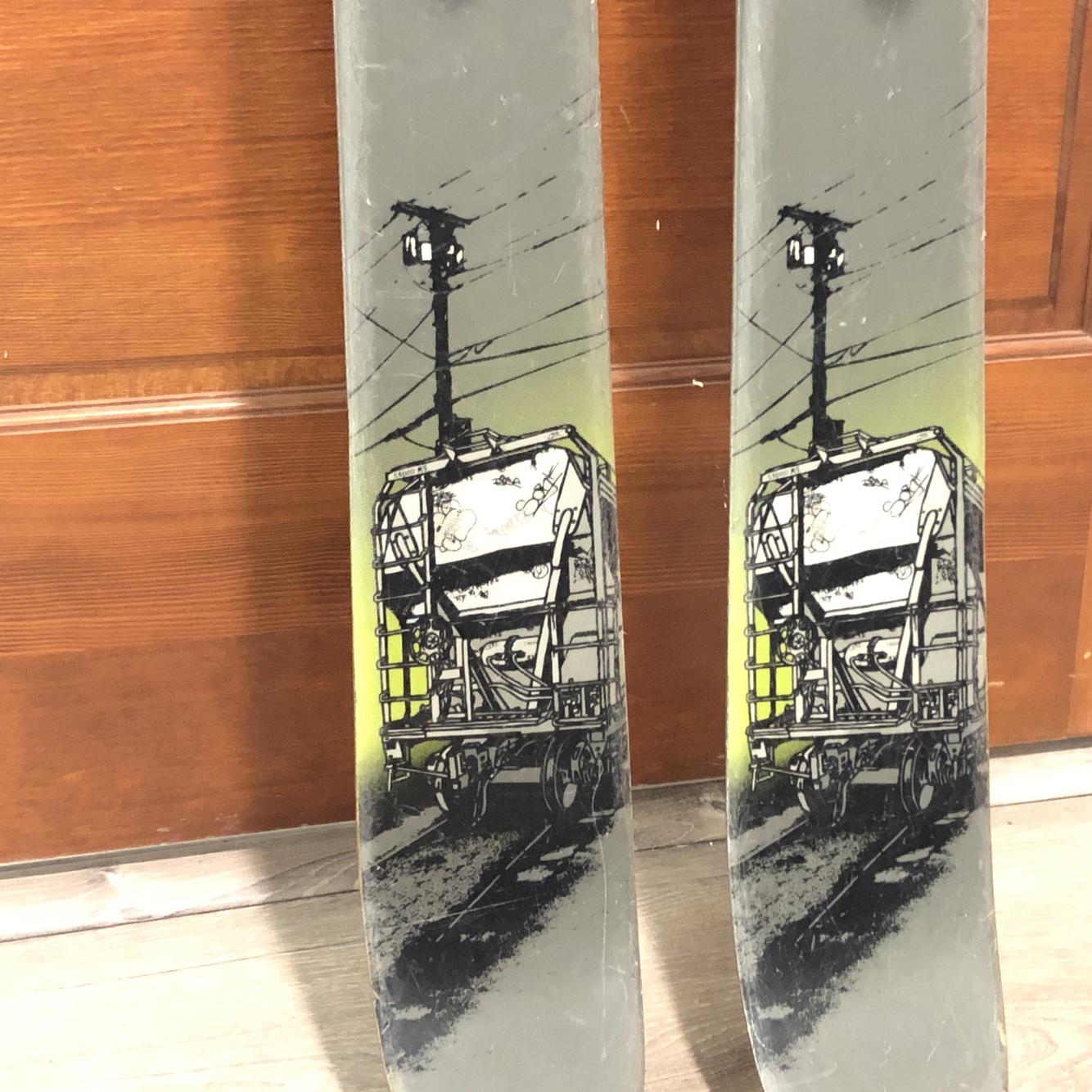 182cm Line Mothership Powder Skis With Bindings Max Din 17 | SidelineSwap
