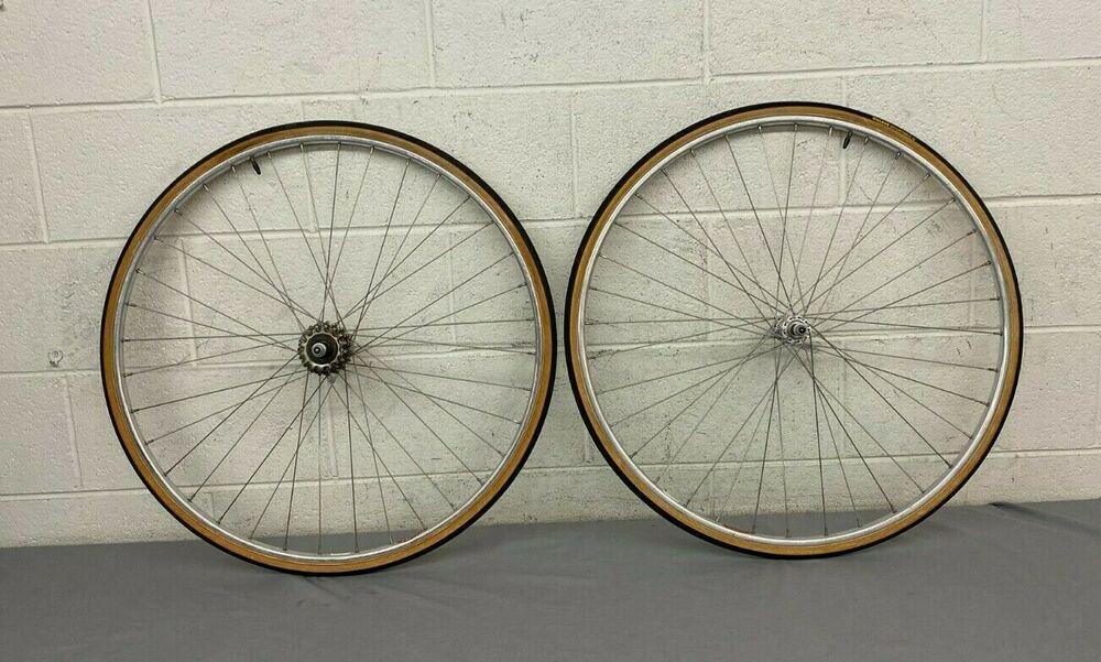 Vintage 1980s 5-Speed 700c Wheel Set Etoile Super Champion Rims Suntour ...