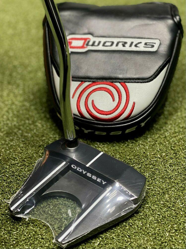 Odyssey O-Works Black #7 Seven Mallet Putter 35" Inch w/ Headcover NEW #82885 | SidelineSwap