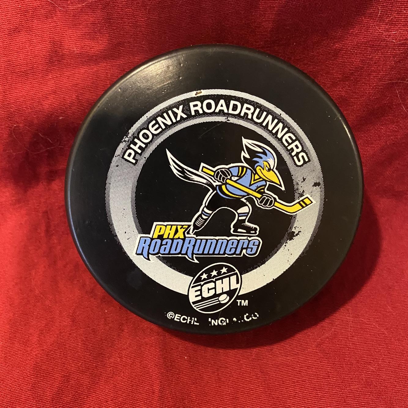 Phoenix Roadrunners ECHL Game Used Hockey PuckUsed Other | SidelineSwap