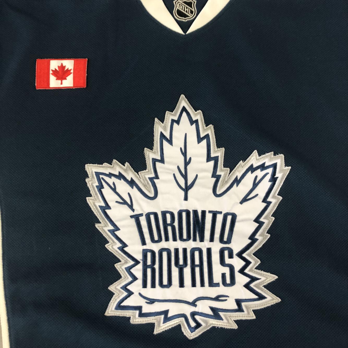 Toronto Royals Goalie Cut Pro Stock Jersey | SidelineSwap
