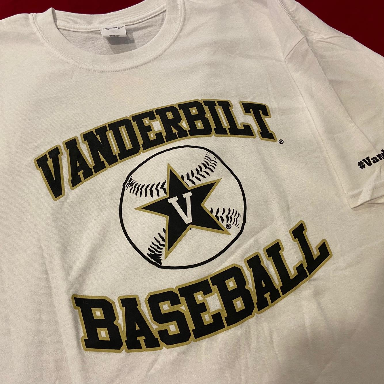 Vanderbilt University Commodores Baseball (Wilson) White Adult XXL T ...