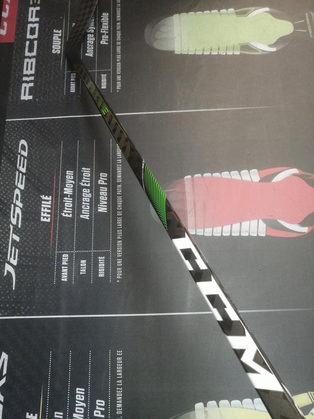 P90M | 80 Flex | New CCM JetSpeed FT2 RH Hockey Stick Toe Pattern Pro ...