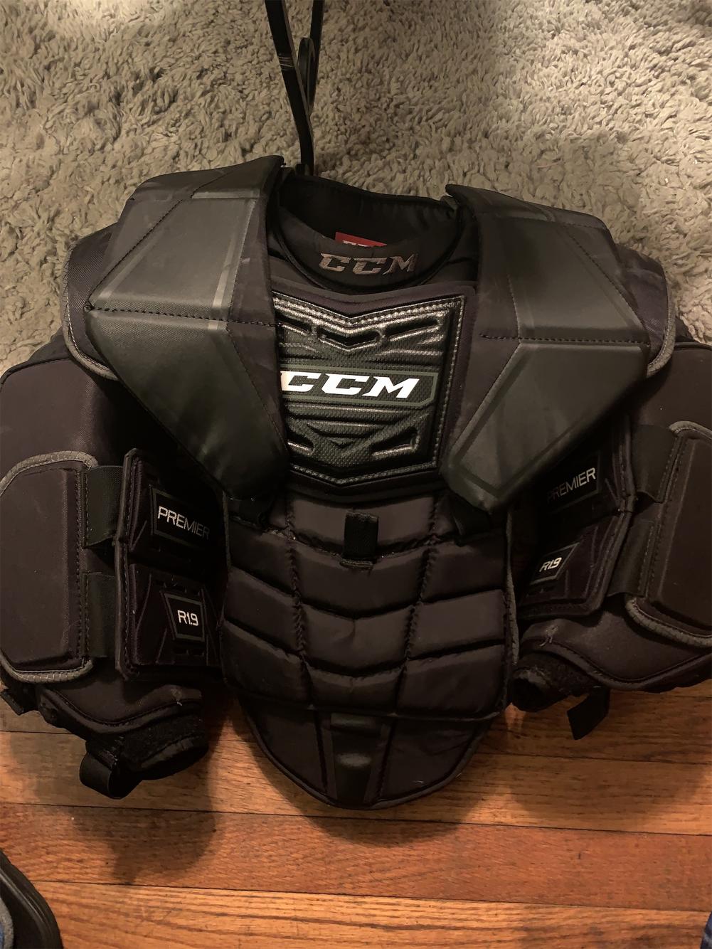 Intermediate Medium CCM Premier R1.9 Goalie Chest and Arm Protector ...