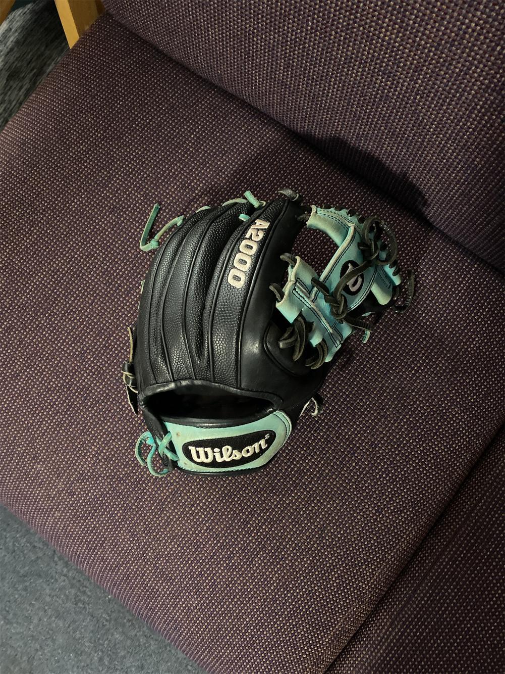 Black High School/College Infield A2000 RC22 11.5" Baseball Glove ...