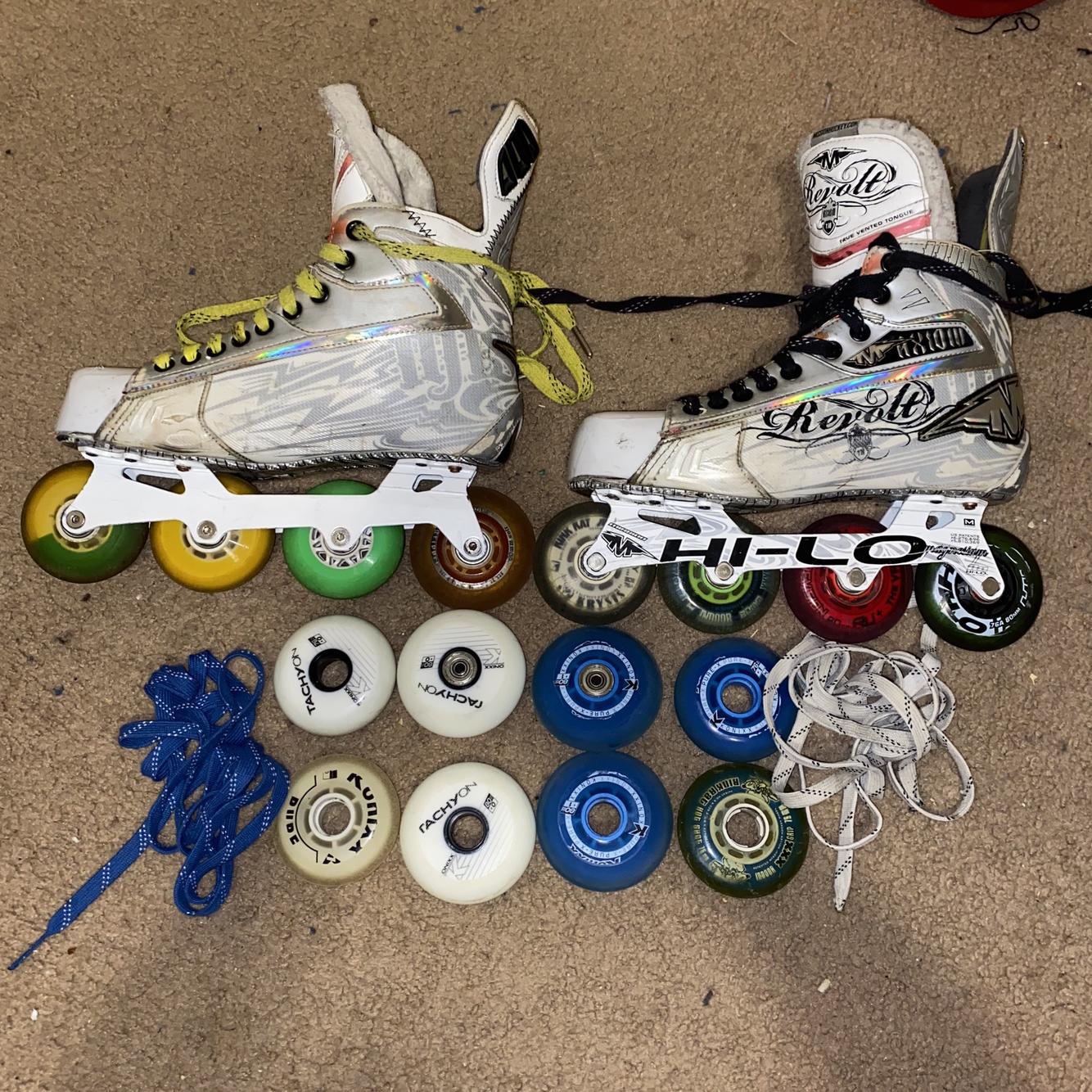 Mission Axiom T-10 Revolt Regular Width Size 8 Inline Skates | SidelineSwap