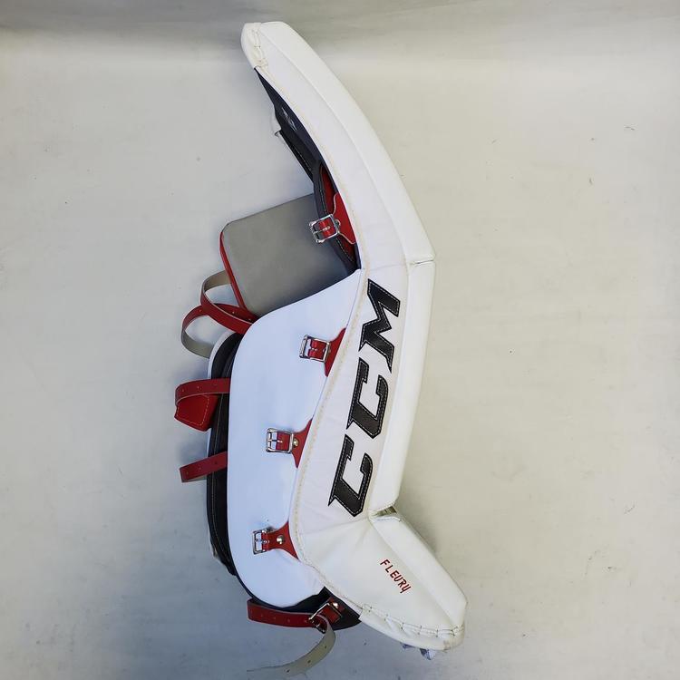 New Marc-Andre Fleury Pro Stock CCM Premier II Goalie Pads - Vegas ...