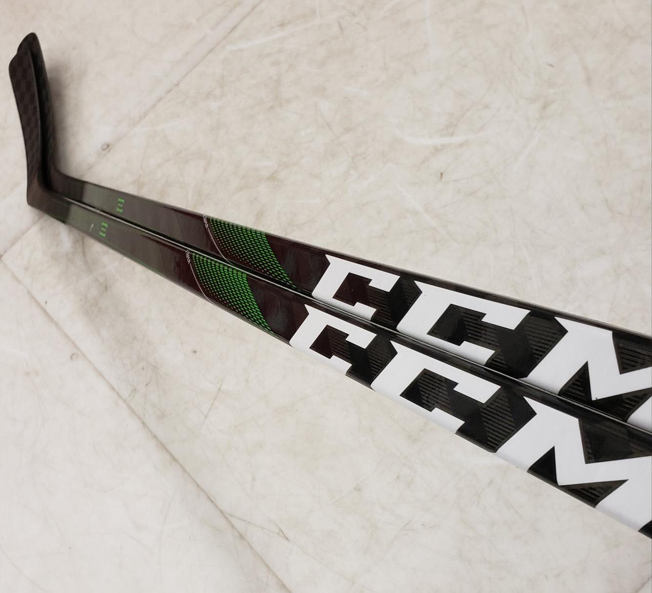 2-Pack CCM Ribcor Trigger 4 Custom Team Sticks RH P20 Square Toe 80 ...