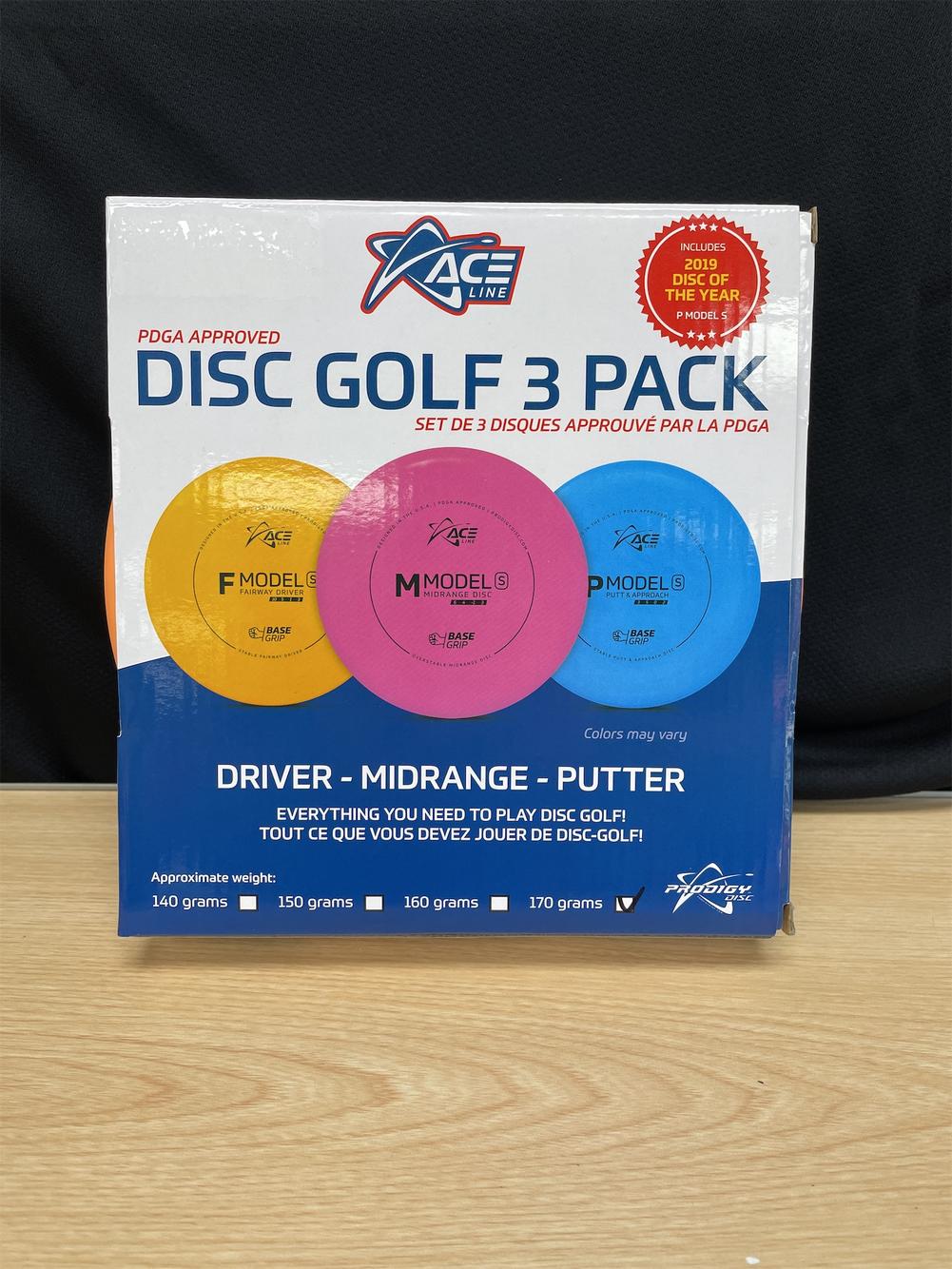 New ACE Line Disc Golf 3-pack | SidelineSwap