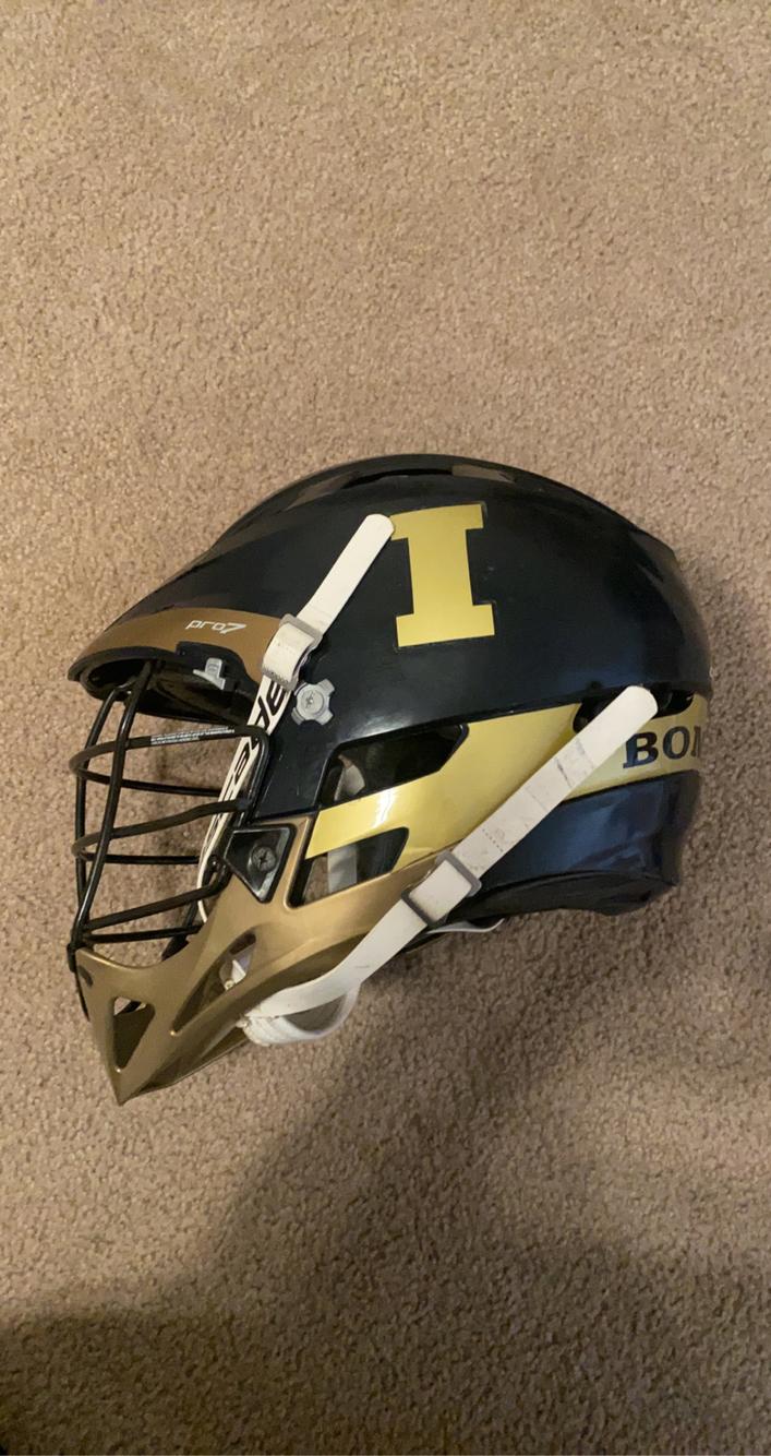 Blue Used Adult Player's Cascade Pro-7 Helmet | SidelineSwap