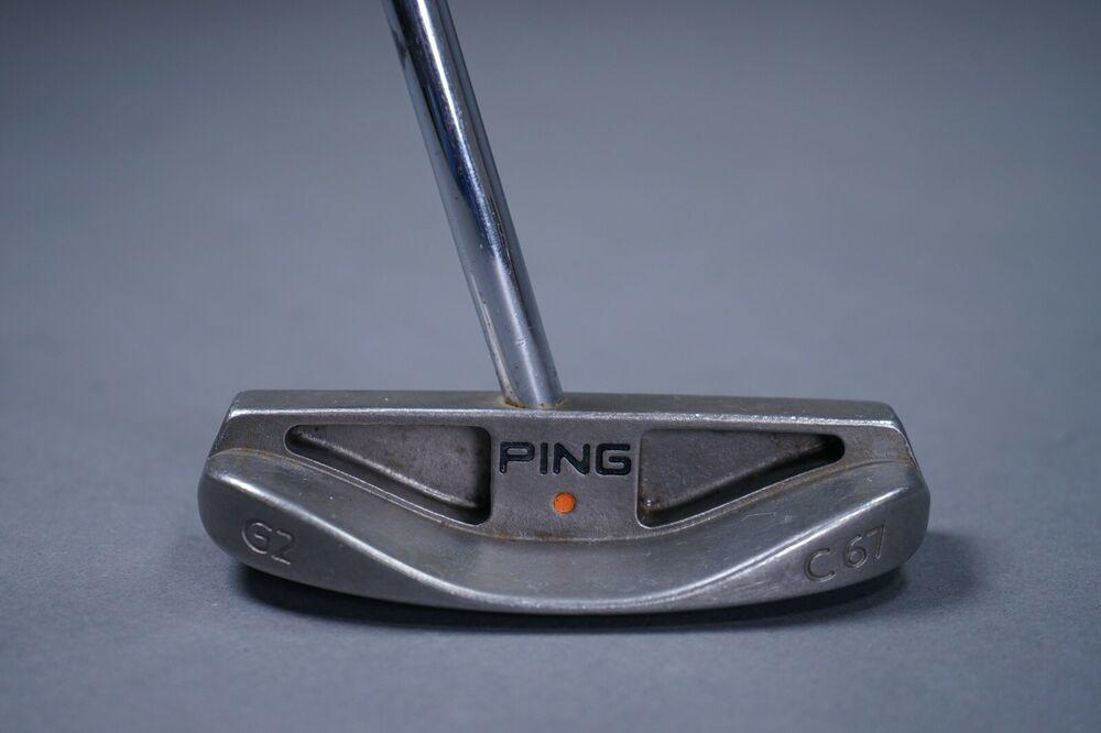 PING G2 C67 34” CENTER SHAFTED BLADE PUTTER W/ PING K GOLF PRIDE GRIP ...