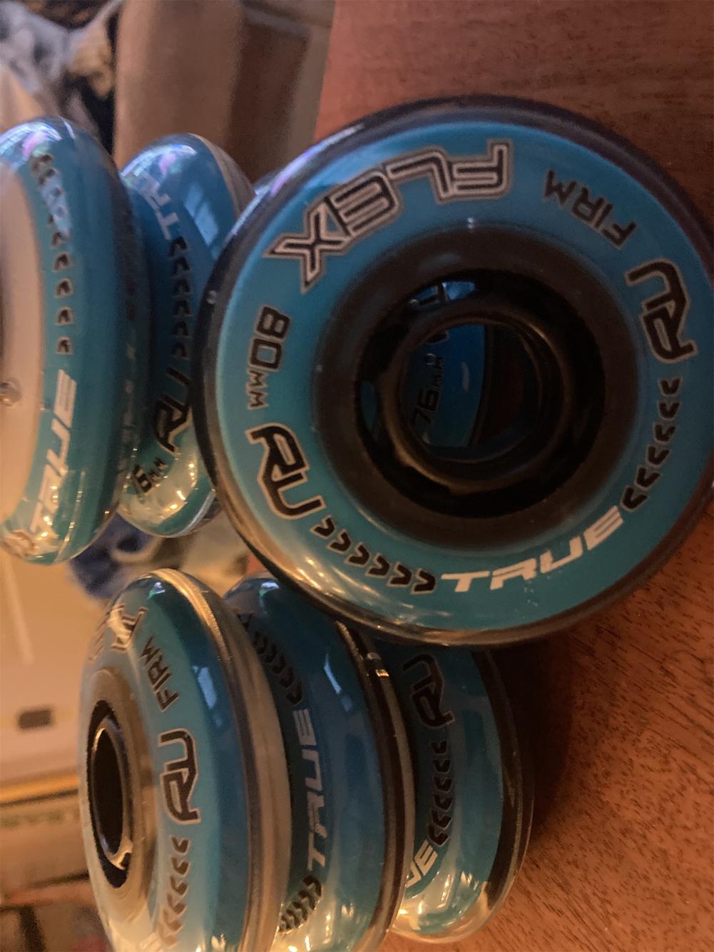 New True Revision Flex Wheels 80/76mm Hi Low Set | SidelineSwap
