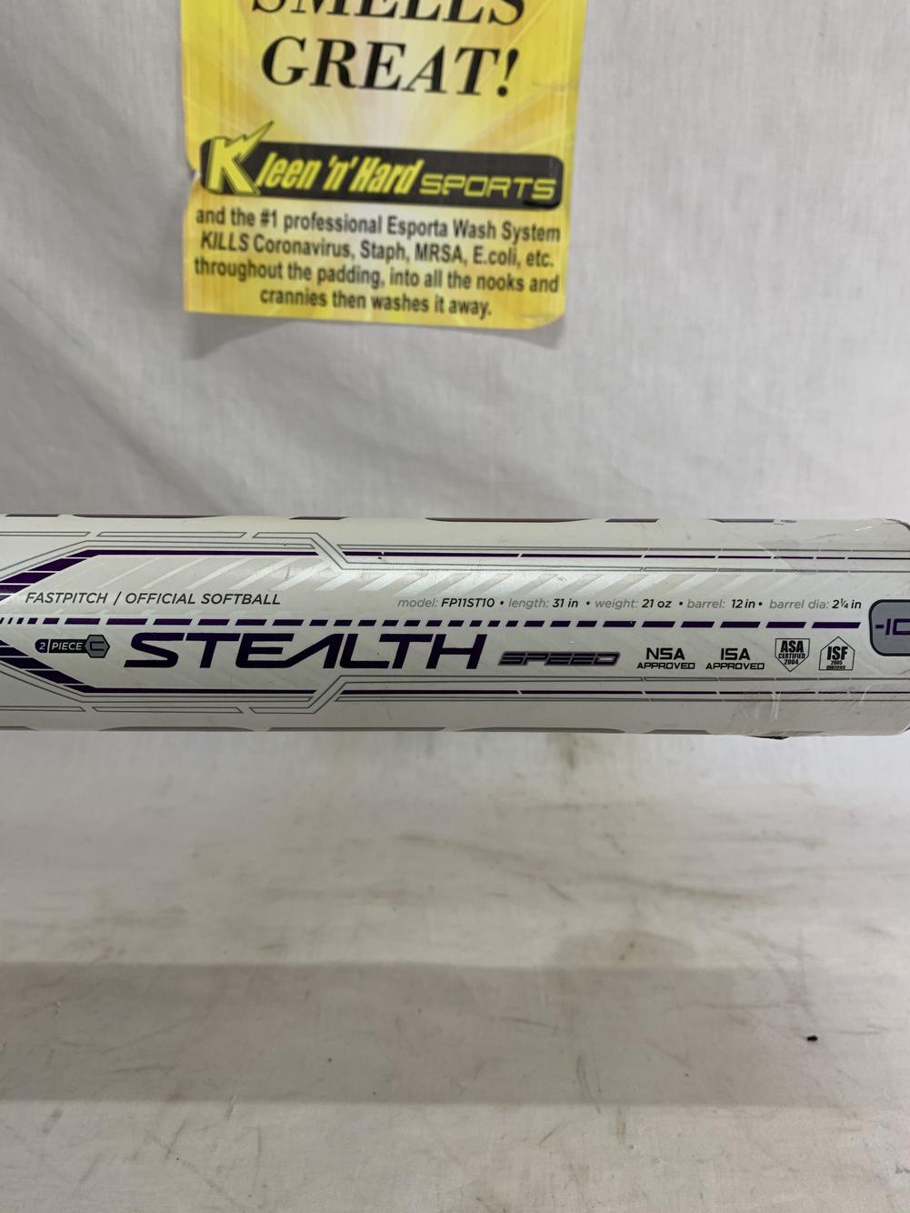 Rare Used Easton Composite Stealth Speed Bat (-10) 21 oz 31" | SidelineSwap