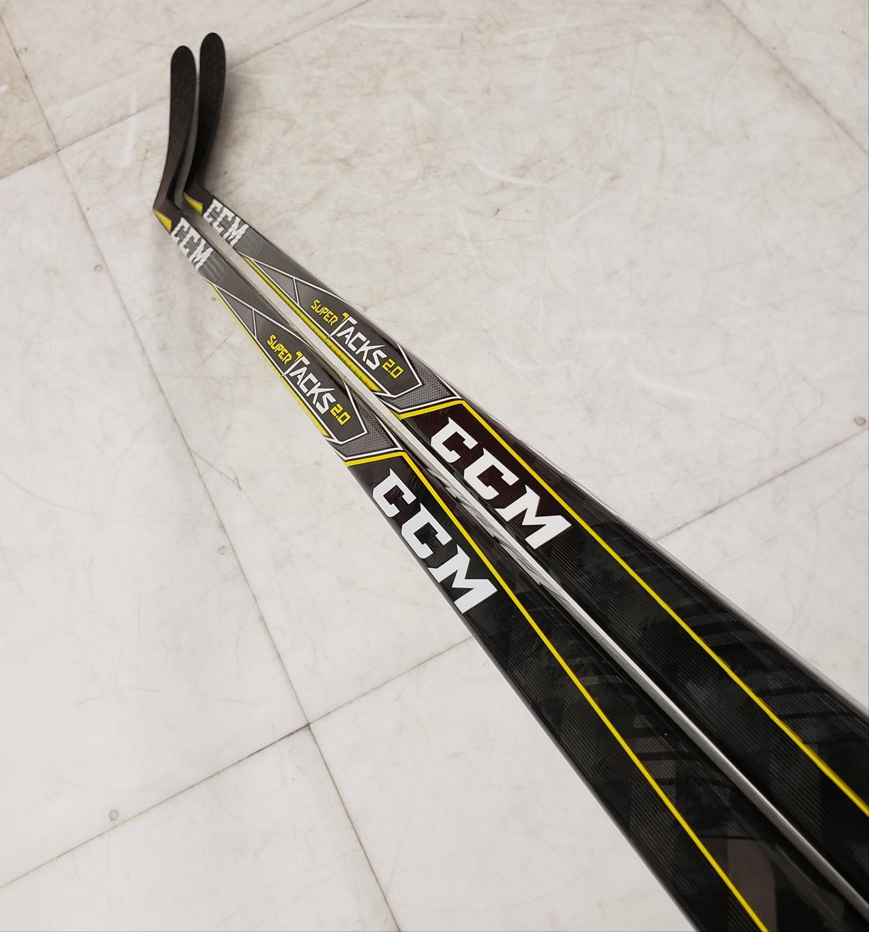 2-Pack CCM Ribcor 40K (dressed) Pro Stock Sticks Filip Forsberg RH Toe ...