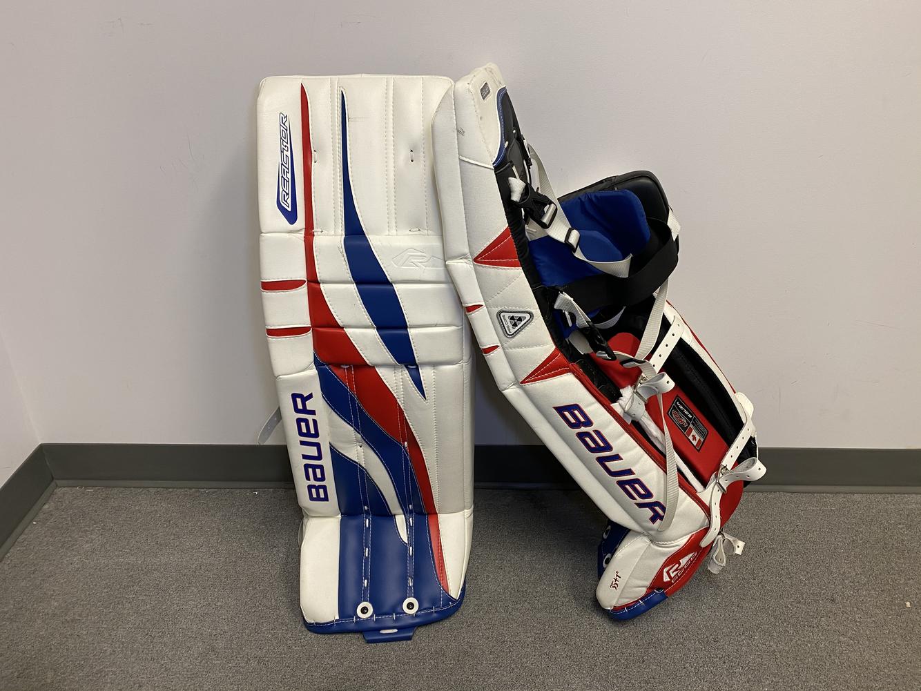 Used 35+1" Bauer Reactor 6000 Goalie Leg Pads | SidelineSwap