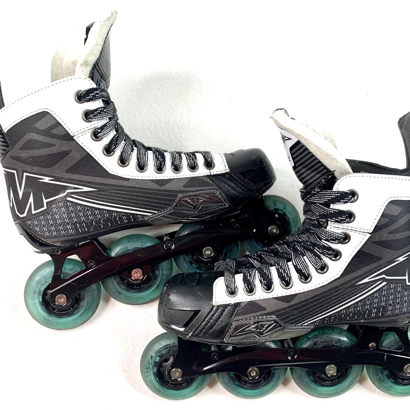 Mission Inhaler DS6 Senior Size 7 E Inline Roller Hockey Skates (US men ...