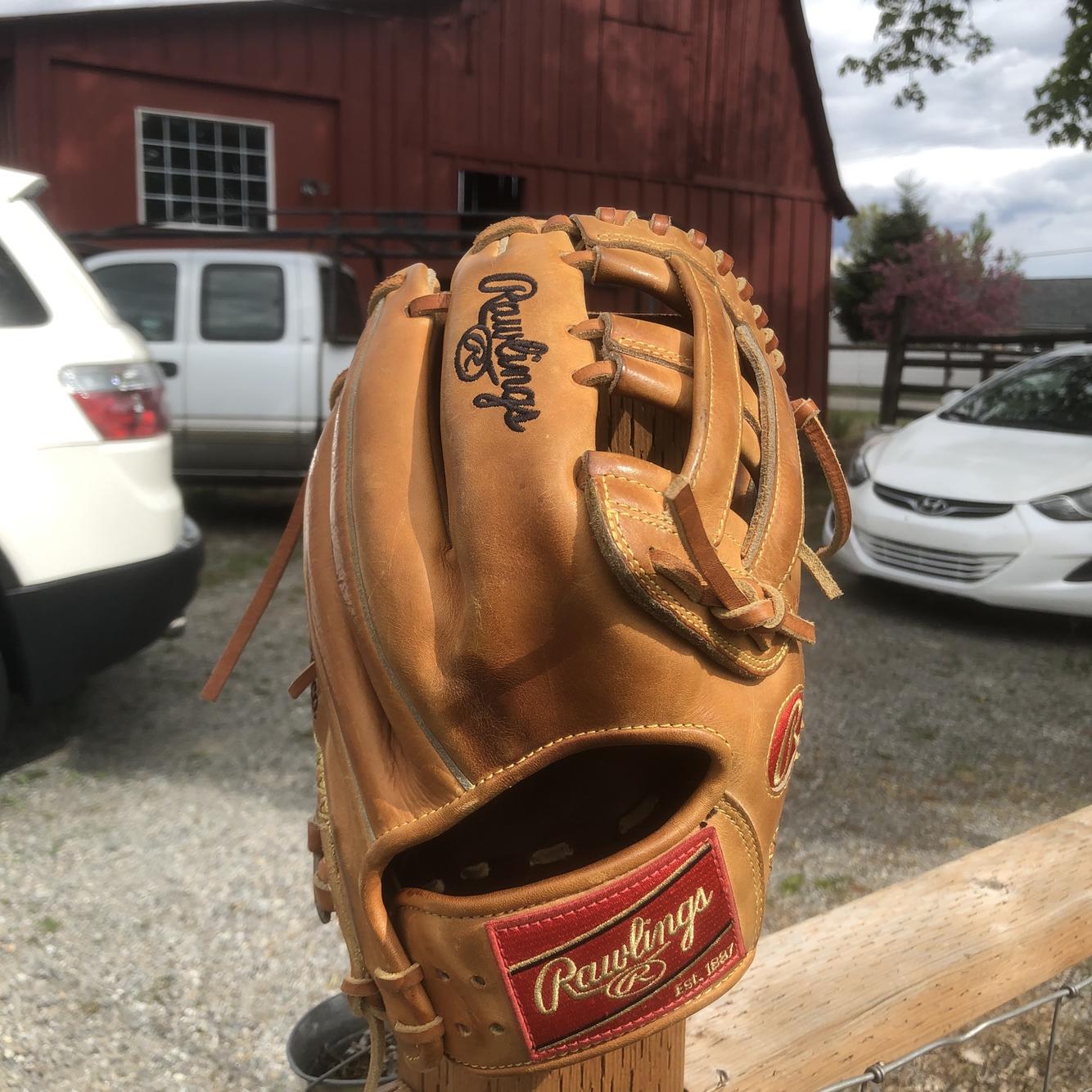 PRO207-6HT Horween Rawlings Heart of the Hide 12.25" Baseball Glove ...